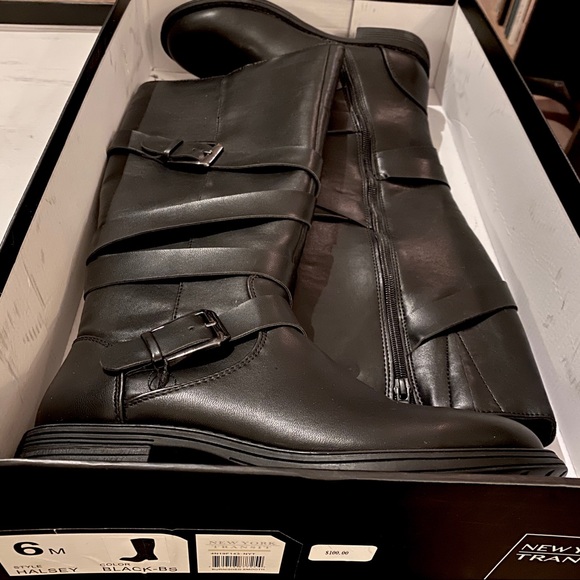 Neiman Marcus | Shoes | Nwt Neiman Marcus Solid Black Halsey Multi ...